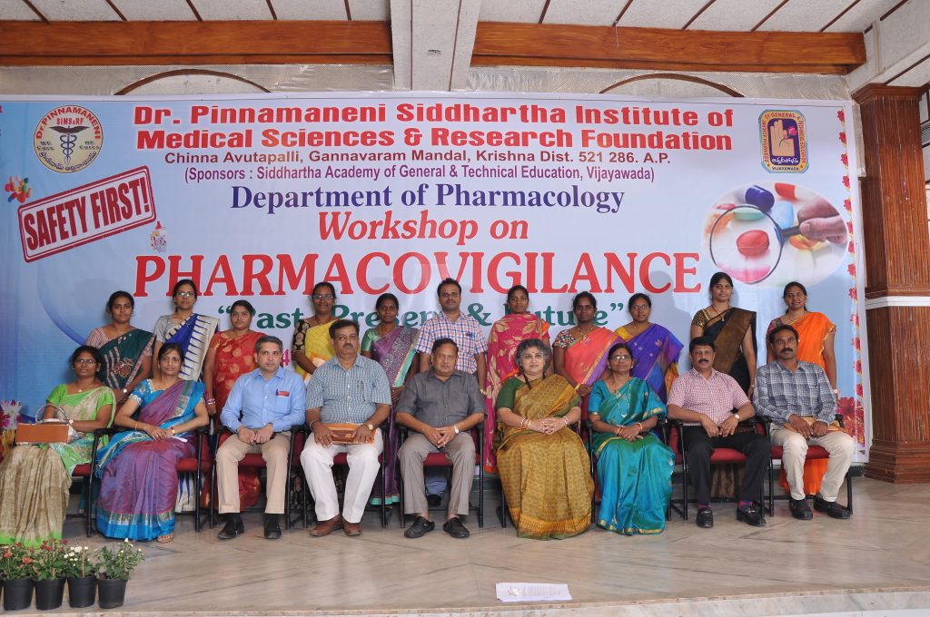 Workshop on PHARMACOVIGILANCE “Past,Present & Future” – Dr.PSIMS & RF