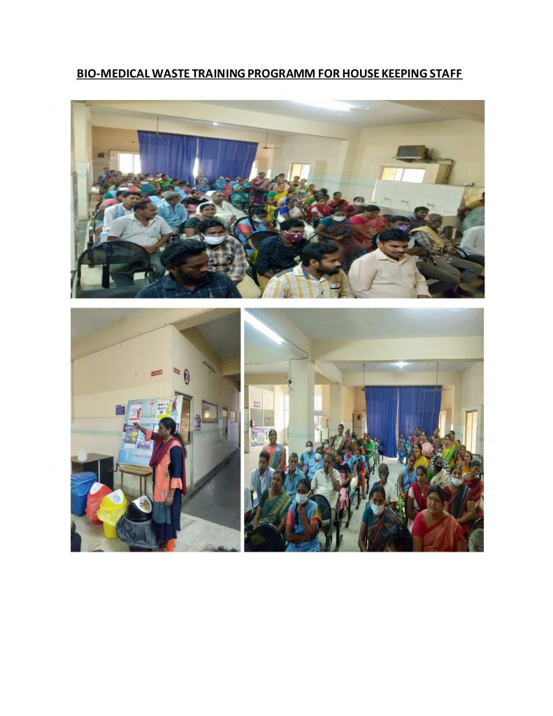 BIOMEDICAL WASTE TRAINING PHOTOS – Dr.PSIMS & RF
